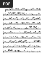 Alto Sax Major Scales | PDF