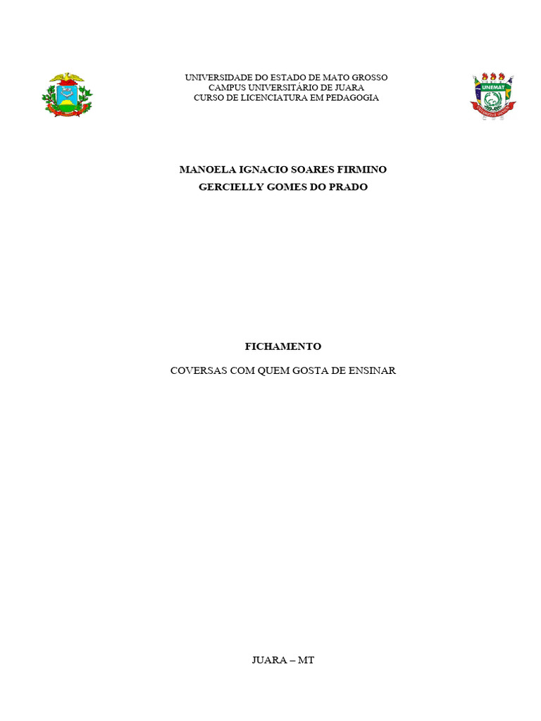 capa_e_contra_capa_-_MODELO_de_Fichamento_e_Resenha | PDF | Discurso | Estado