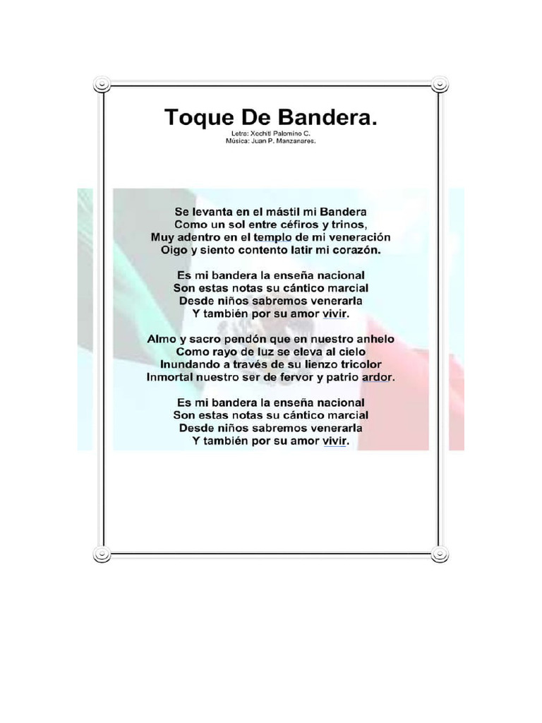 Toque de Bandera | PDF