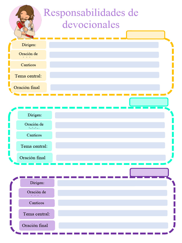 Responsabilidades de Devocionales | PDF