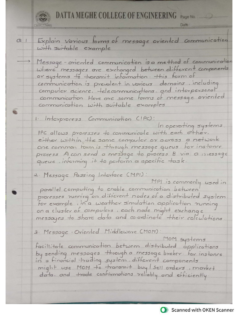 DC Assignment 1 | PDF