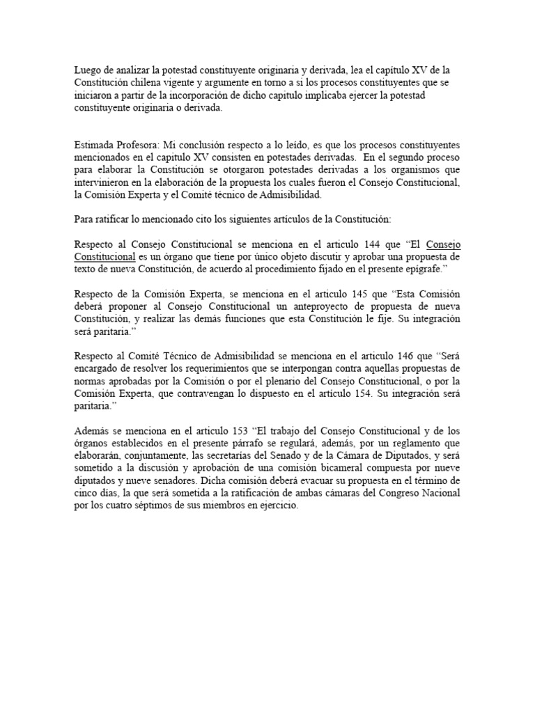 Transcripción Parte de La Clase 16 de Abril | PDF | Constitución | Gobierno