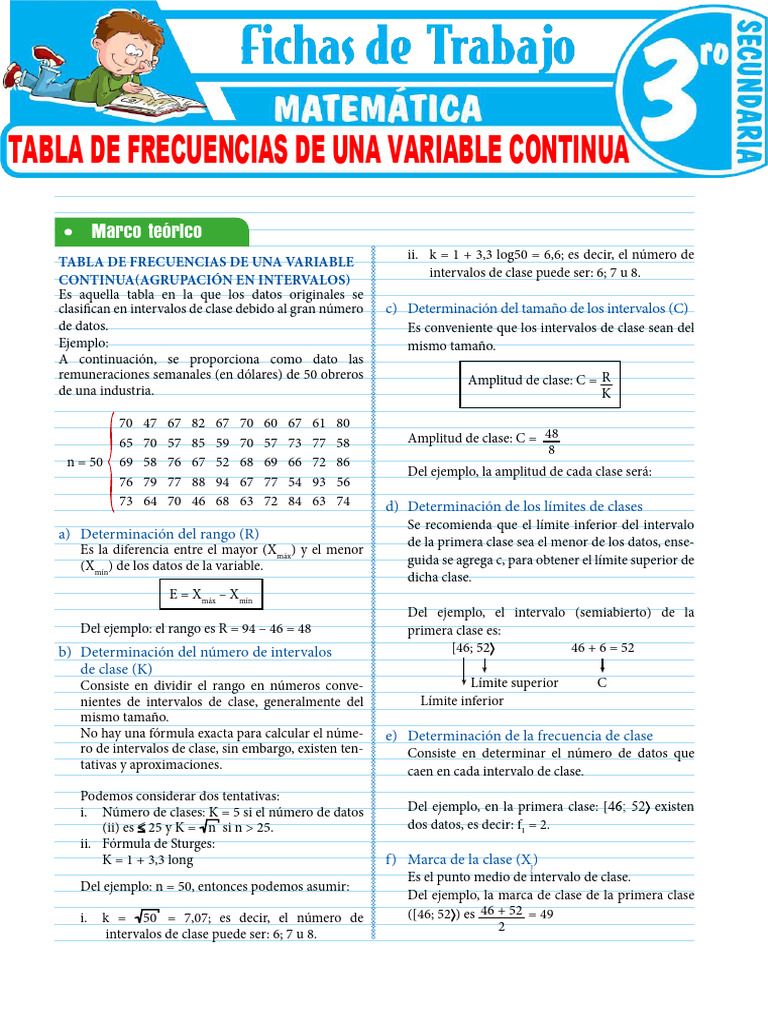 Tablas de Frecuencia: Ejercicios y Ejemplos | PDF