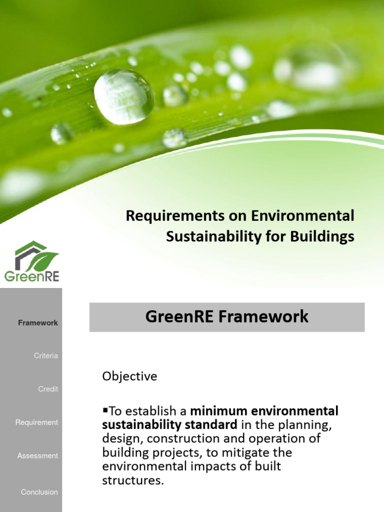 02 - Requirements On Environmental Sustainability | PDF | Efficient ...