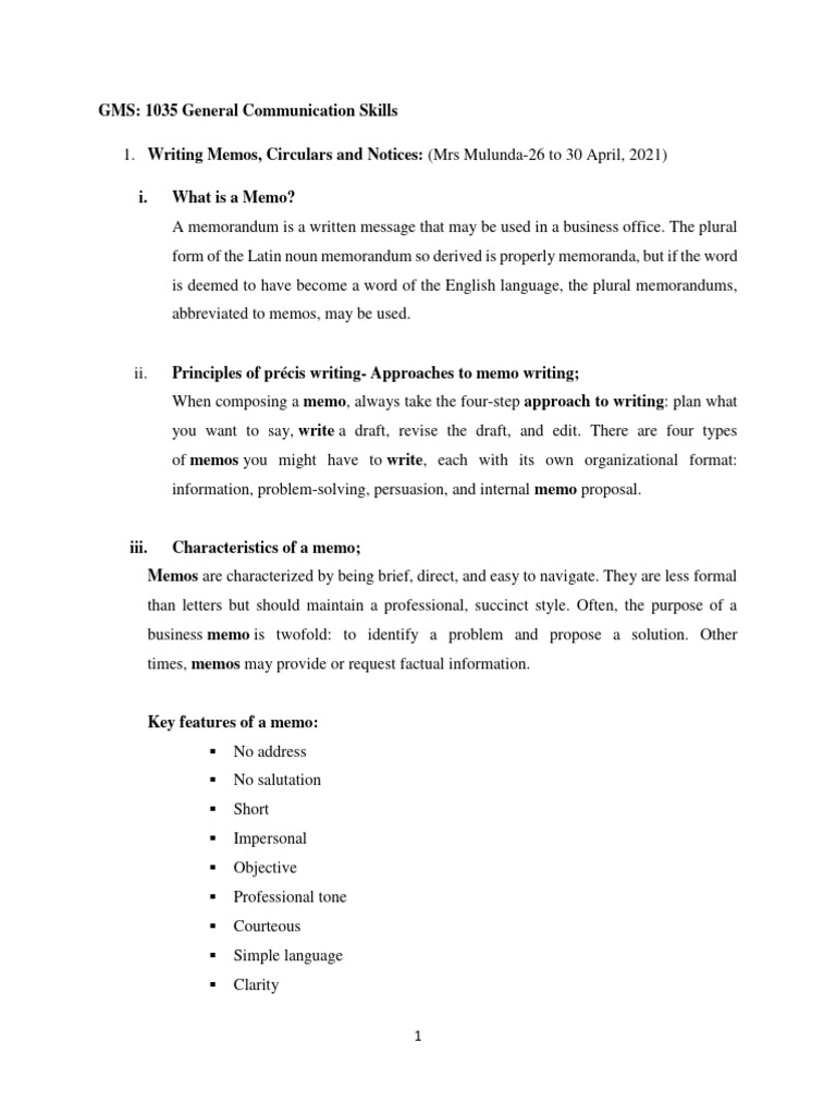 Managing Meetings | PDF | Memorandum | Communication