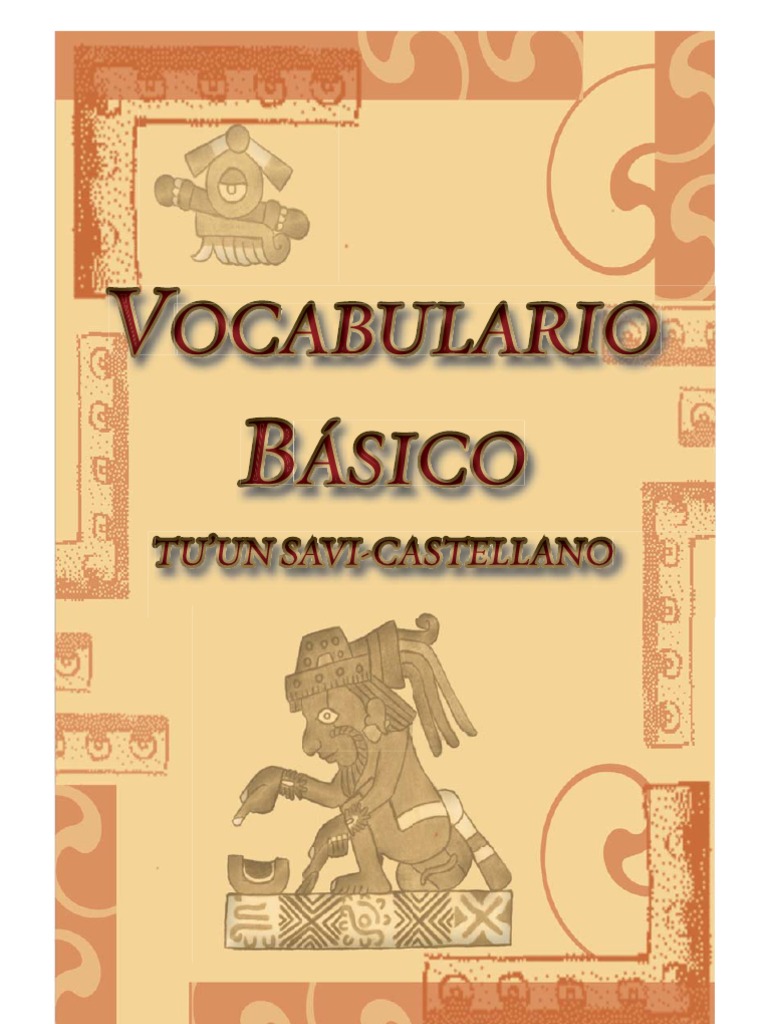 Vocabulario Mixteco | PDF | Palabra | Lengua española
