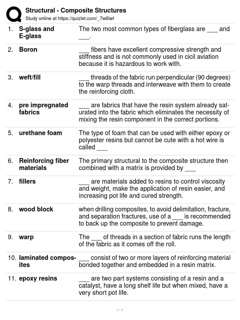 Structural - Composite Structures | PDF | Composite Material | Fiberglass