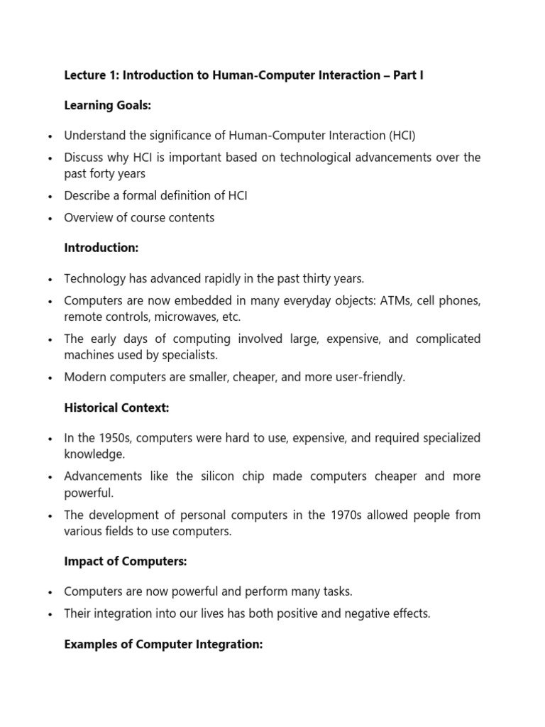 Lecture 1 3 Files Merged Pdf Human Computer Interaction Usability