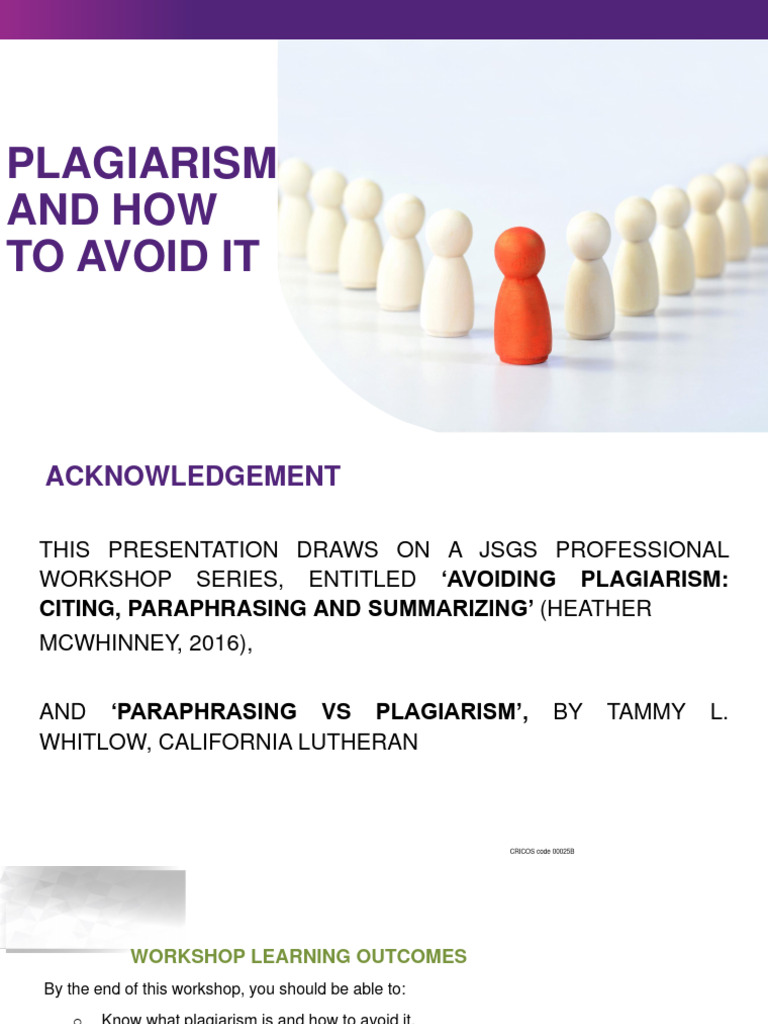 How to Avoid Plagiarism: Key Strategies | PDF | Citation | Plagiarism