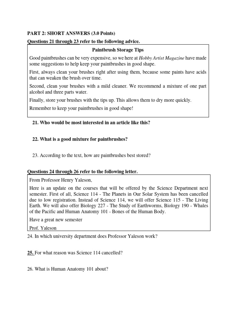 Part 2 Test 2 Pdf
