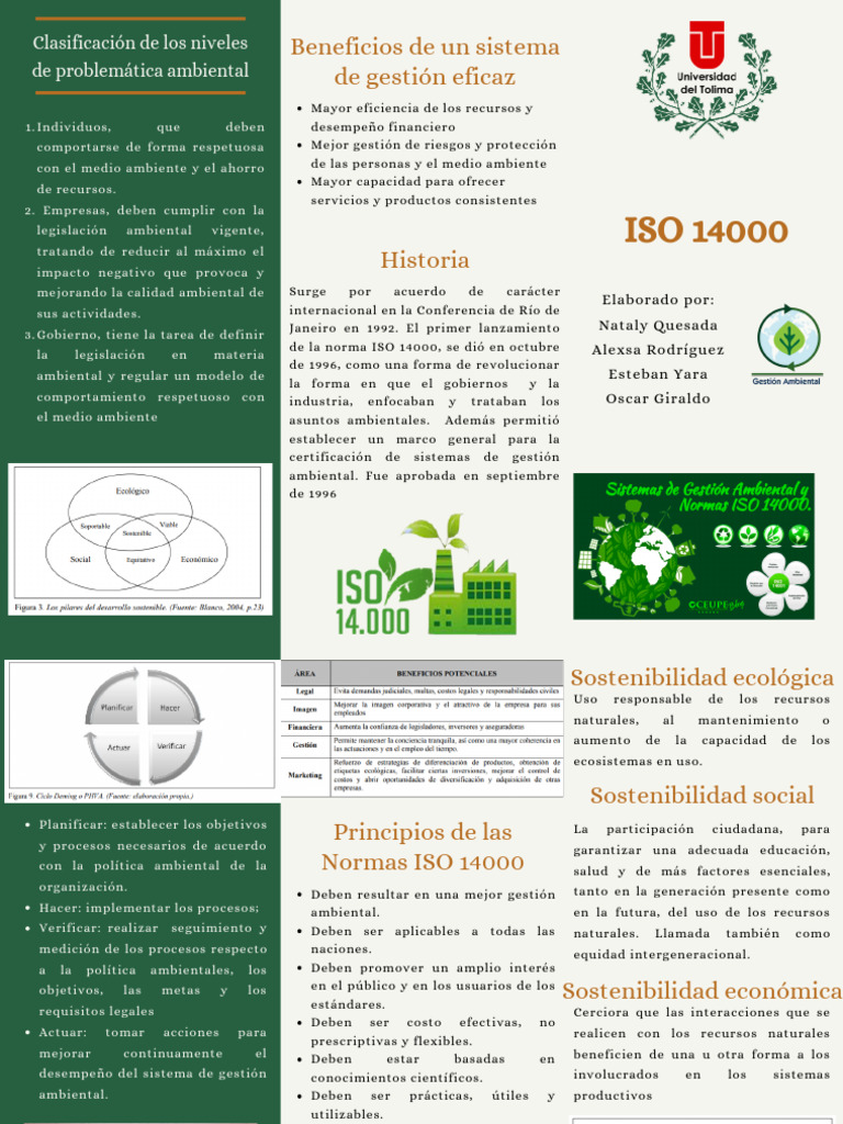 Iso 14000 | PDF | Entorno natural | Sustentabilidad