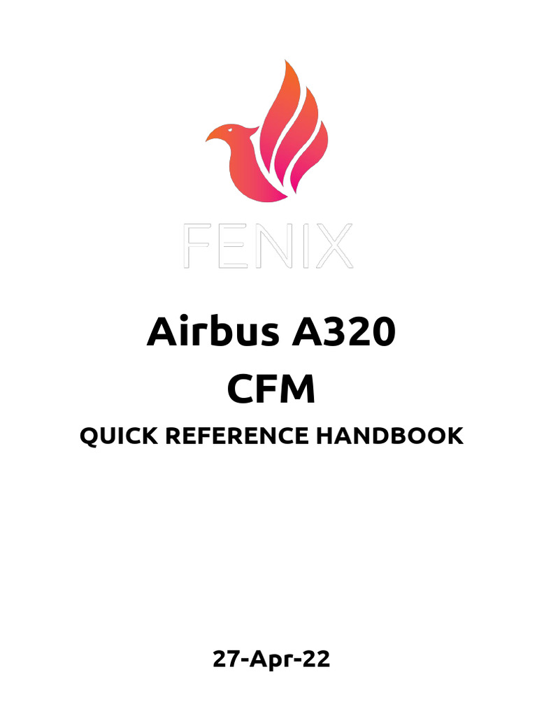 A320 CFM Quick Reference Handbook | PDF | Aviation | Aircraft