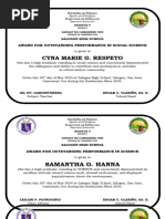 Certificate For SSG Officers | PDF