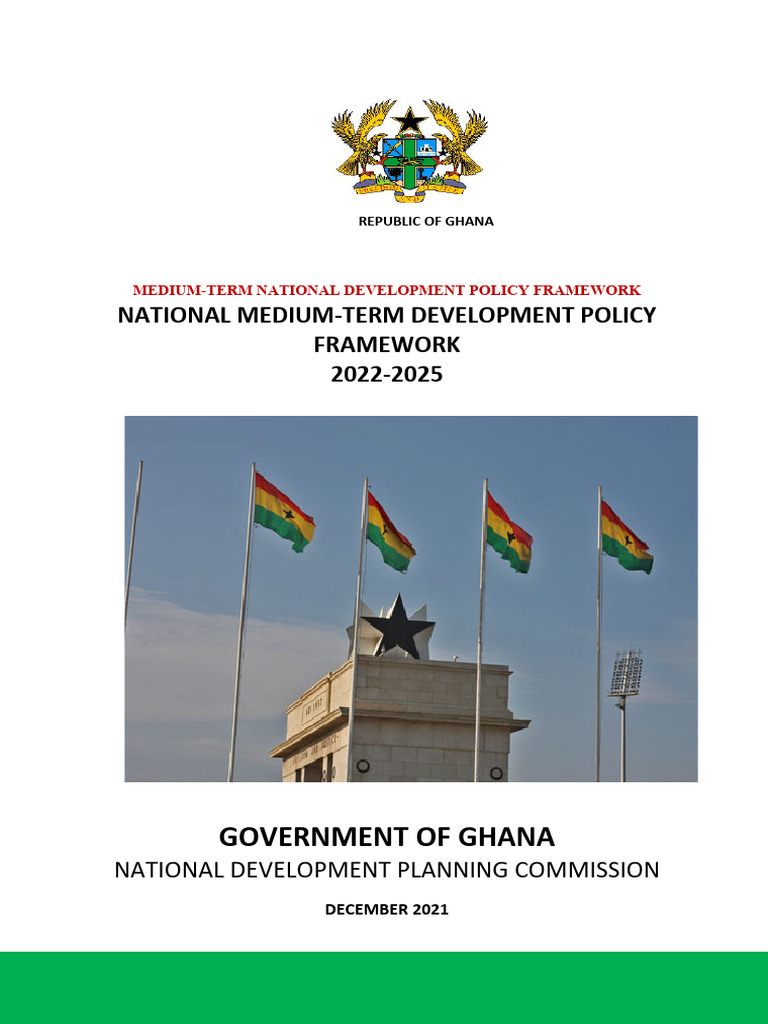 MTNDPF 2022-2025 Dec-2021 | PDF | Infrastructure | Sustainability