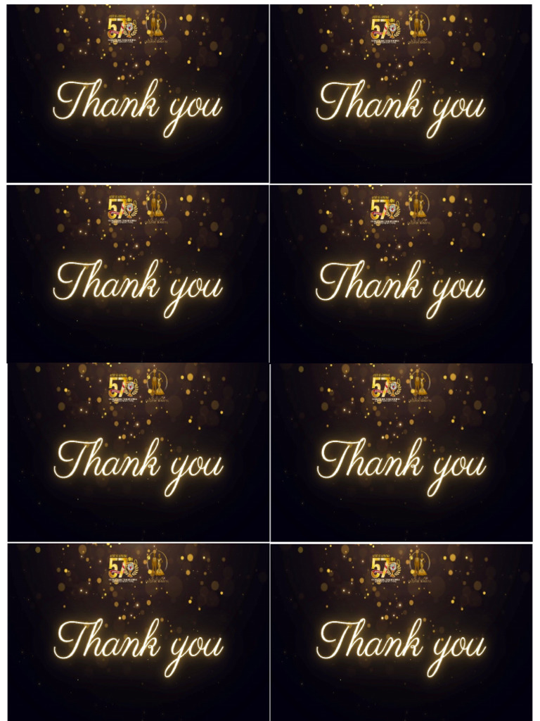 Thank You | PDF
