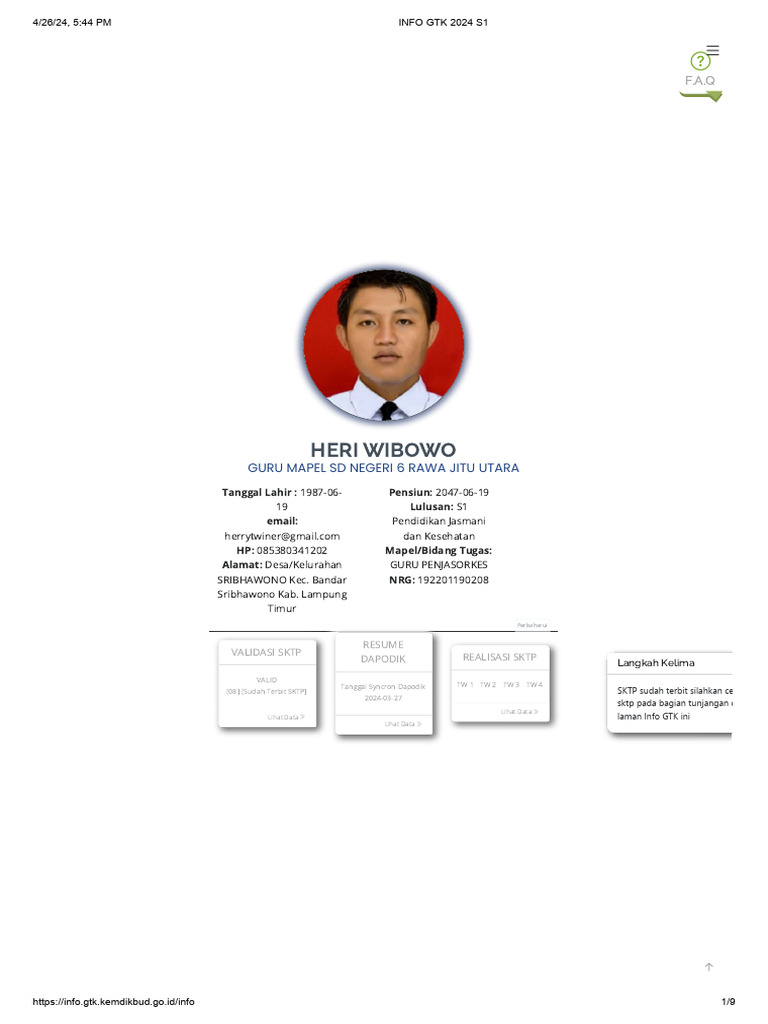 Info GTK 2024 s1 | PDF