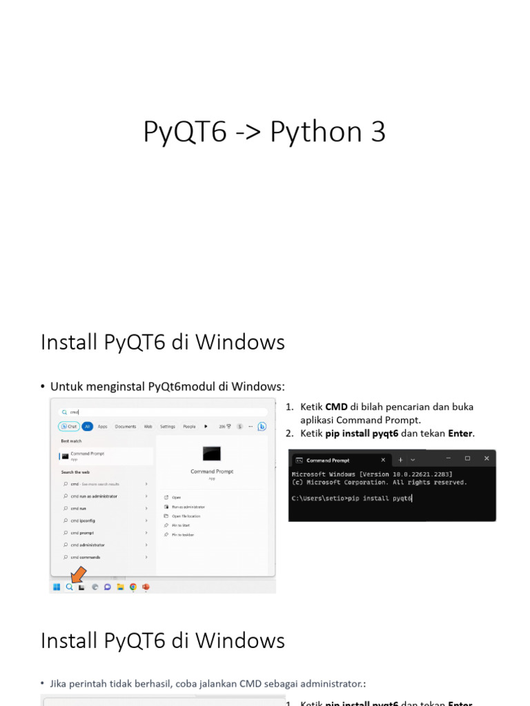 PyQT6 -Tutorial | PDF PyQT6 -Tutorial | PDF