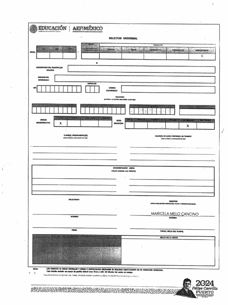 Formato Universal 2024 | PDF