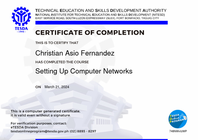 Certificate of Completion | PDF | Art | Computers