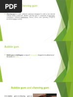 How Chewing Bubblegum Is Made in Factory | PDF | Taste | Waste Management