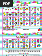 Abecedario Silabario | PDF