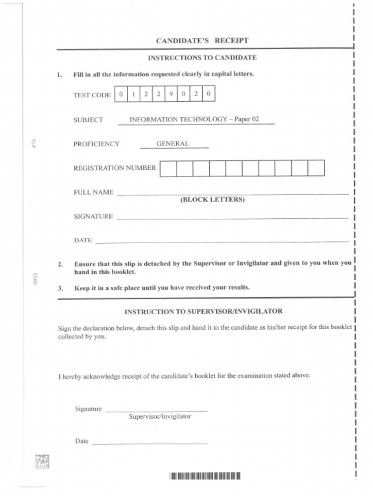 2024 CSEC Information Technology P2 240524 131532 | PDF