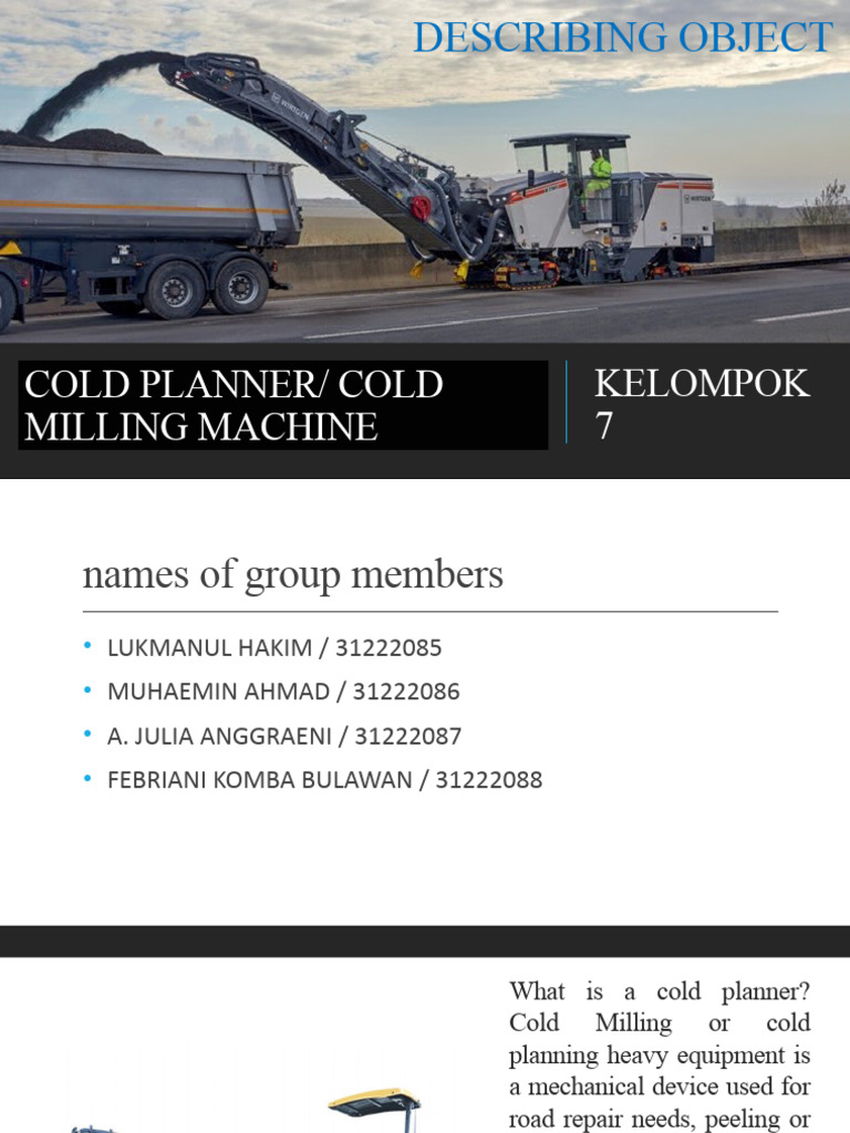 Cold Planner Terbaru | PDF | Machines | Engines