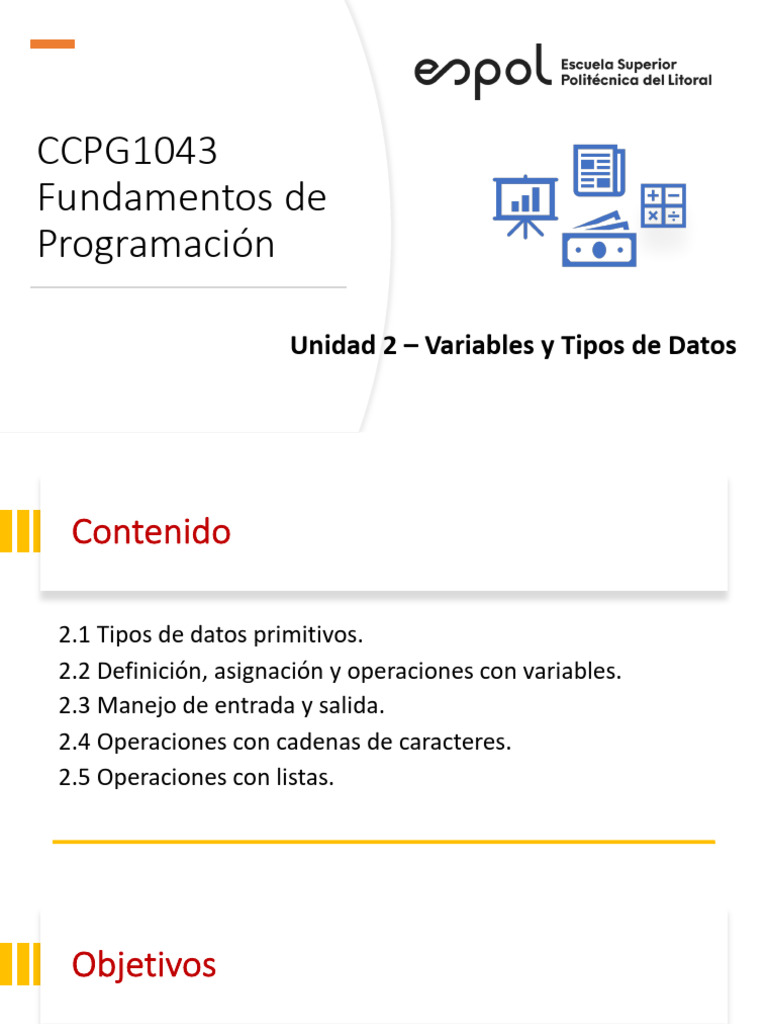 02 - Variables y Tipos de Datos | PDF | Python (lenguaje de ...