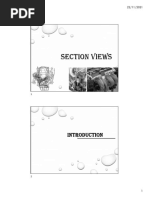 Sectional Views | PDF | Shape | Perpendicular