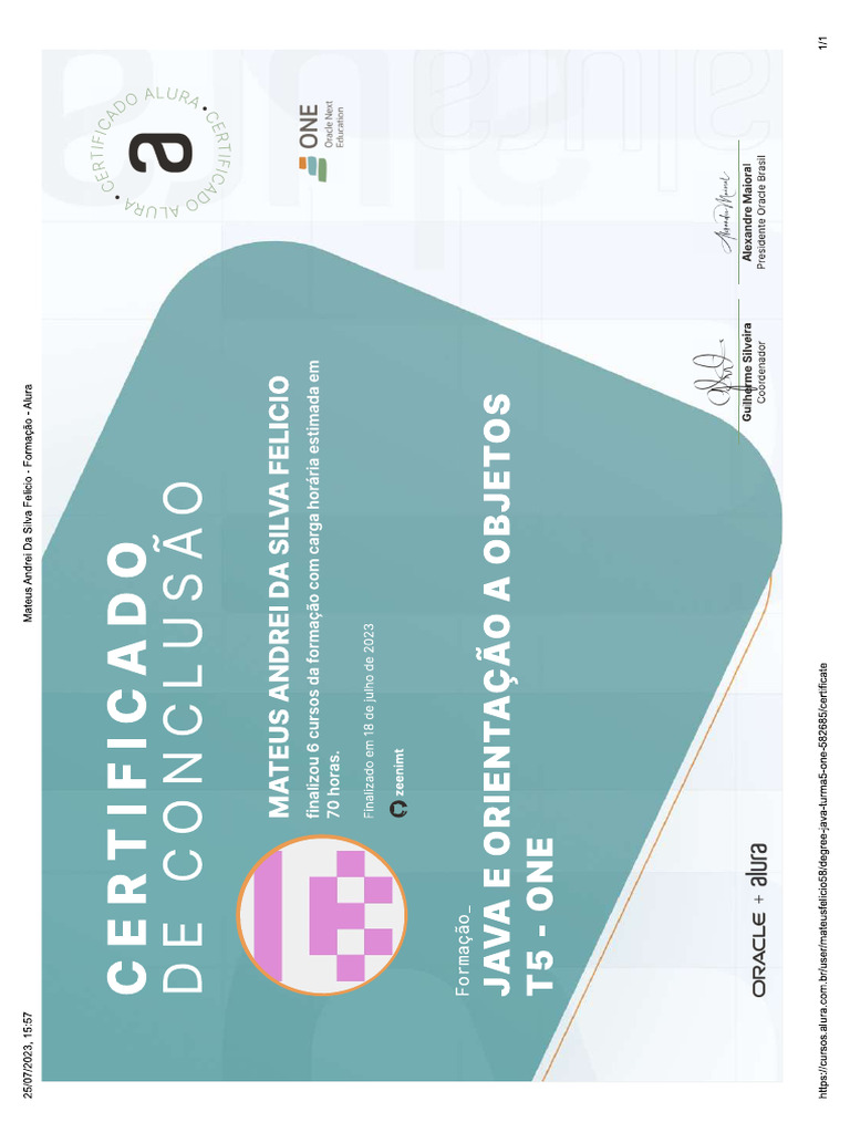 Java - e - Orientacao - A - Objetos - Alura | PDF