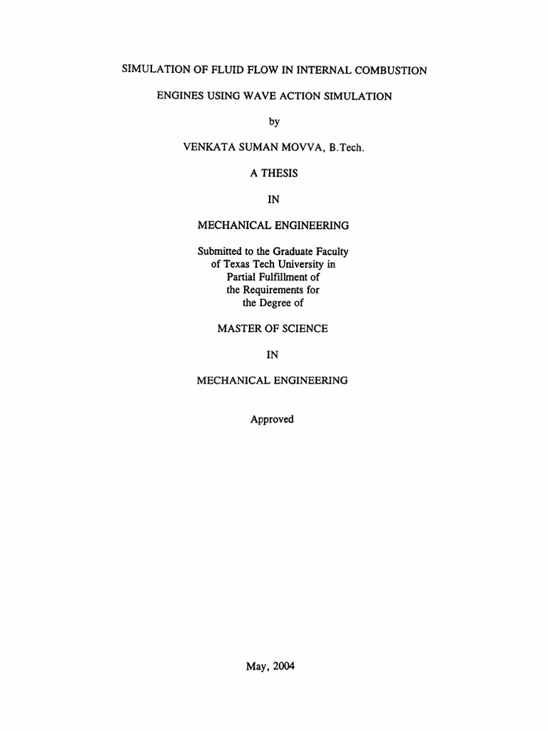 Simulation of Fluid Flow | PDF | Fluid Dynamics | Engines