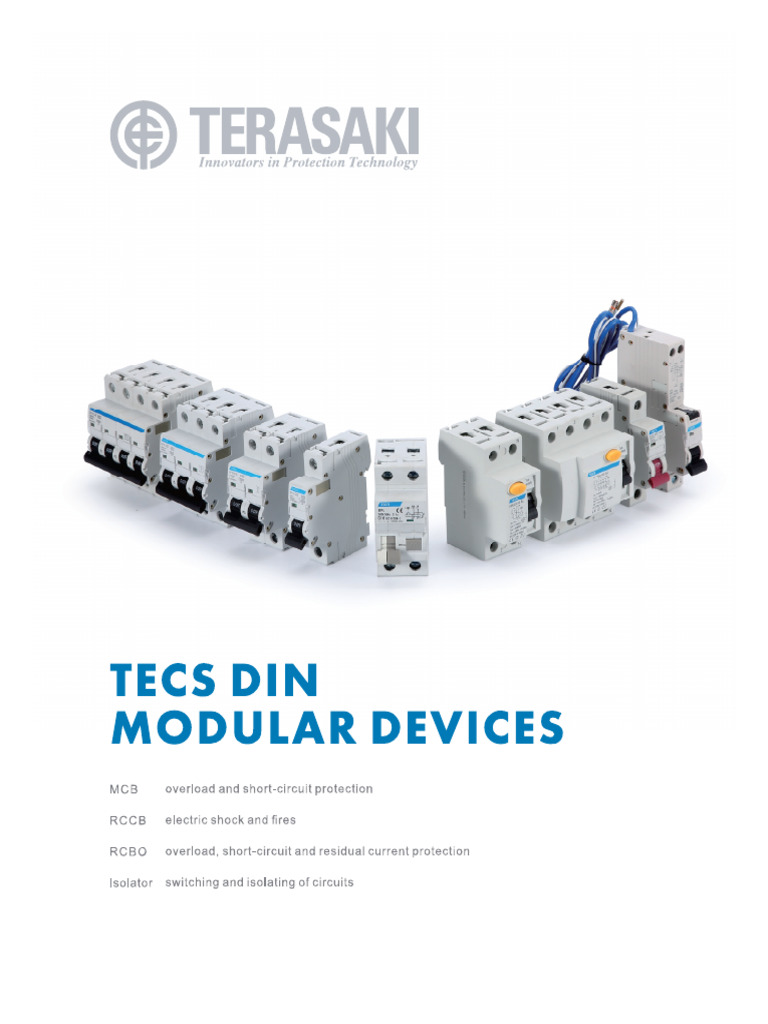 TECS MCB Catalogue 18 DIN001 Rev6 18 Pages | PDF