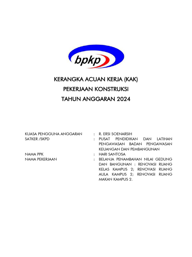 Kak Gedung Kelas Kampus 2 240424 | PDF