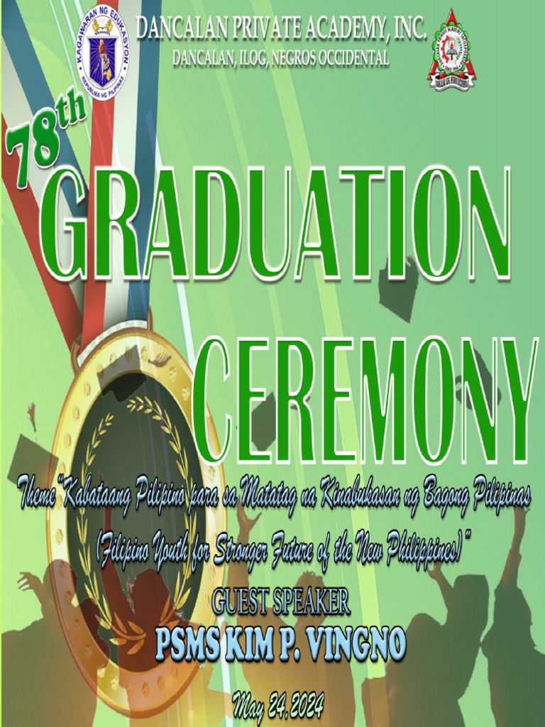 78th Graduation Ceremony | PDF | Song Structure | Musical Forms