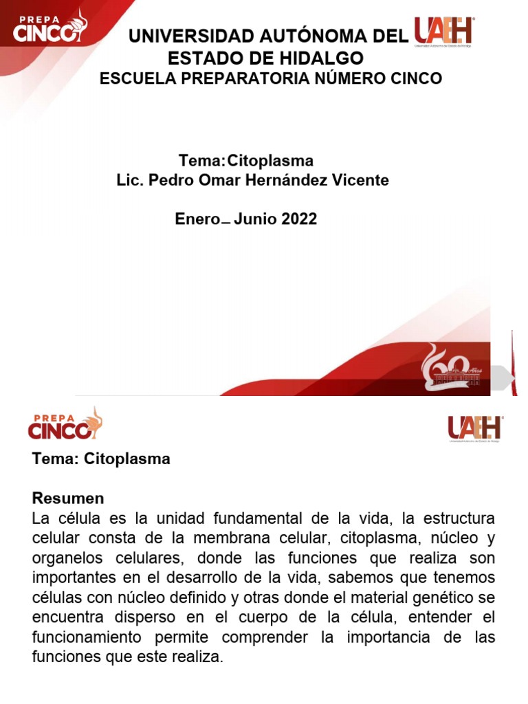 organelos celulares | Descargar gratis PDF | Citoplasma | Citosol