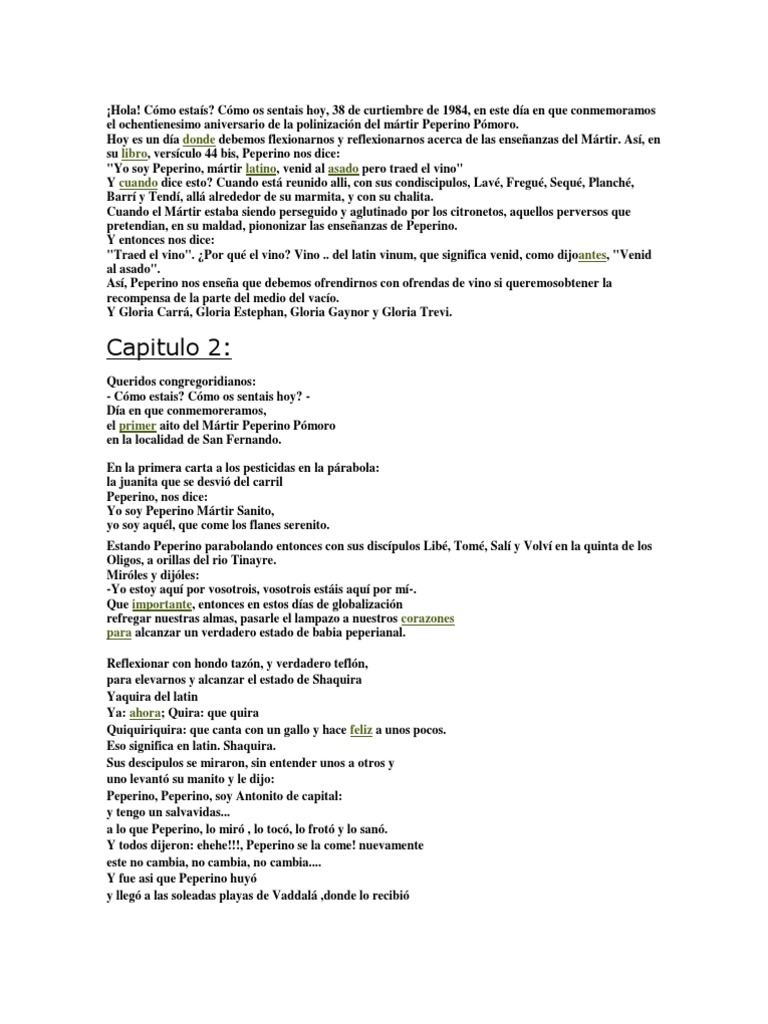 Peperino Pomoro | PDF | Religión y creencia