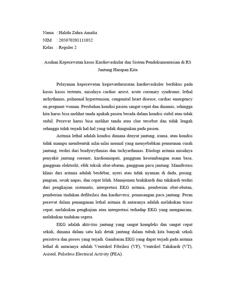 Reg 2 - Halida Zahra Amalia - Tugas Resume Kuliah Tamu PDF | PDF