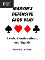 Bridge Bidding Cheat Sheet | PDF | Games Of Mental Skill | Gaming Devices