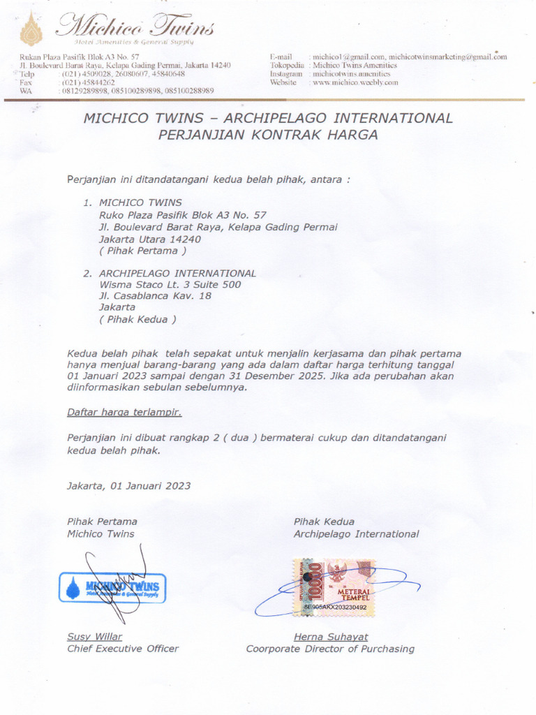 Michico-Archipelago Jan 2023 | PDF