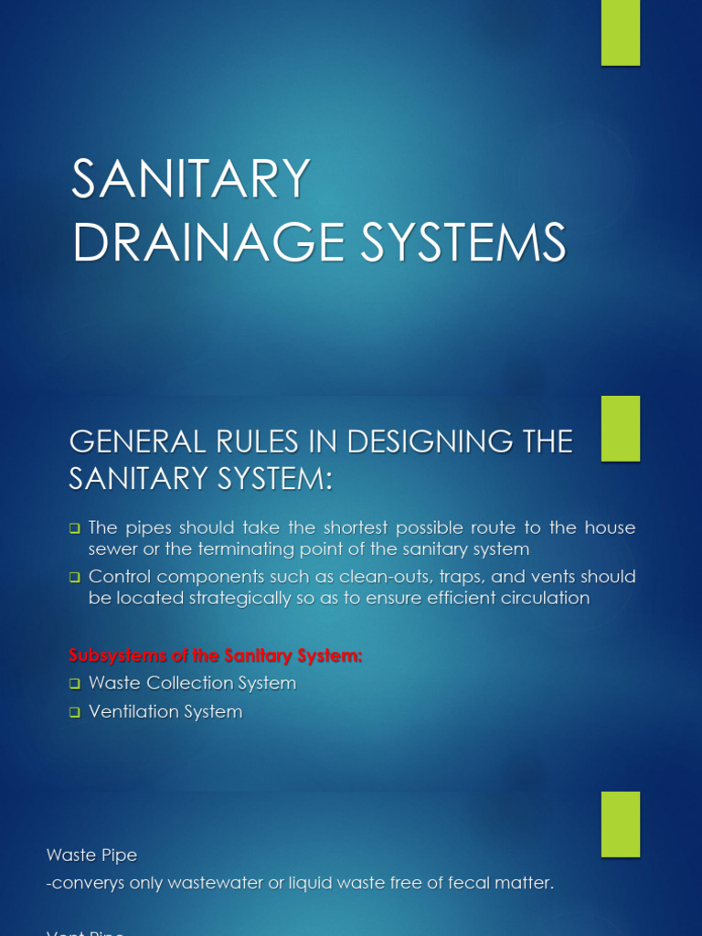 Sanitary Drainage System Design Guide | PDF | Sanitary Sewer | Plumbing