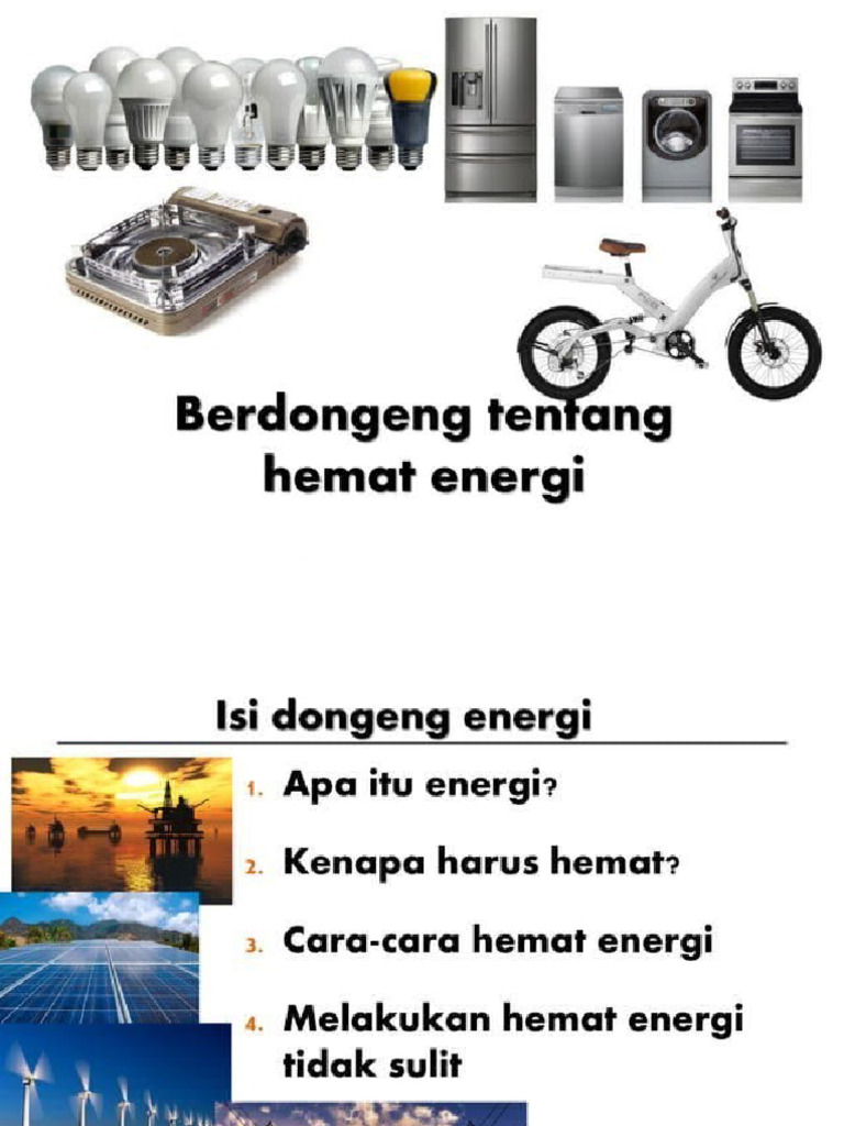 Materi 5 Hemat Energi | PDF