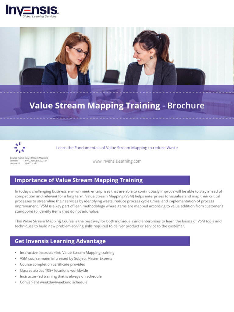 Value Stream Mapping | PDF | Six Sigma | Business