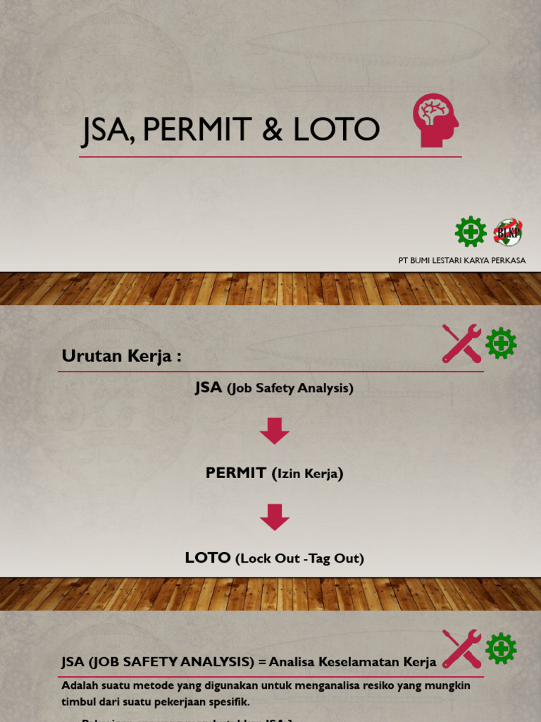 Jsa Permit Loto | PDF