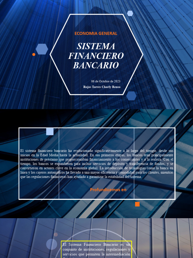 Sistema Financiero Peruano | PDF | Bancos | Sistema financiero