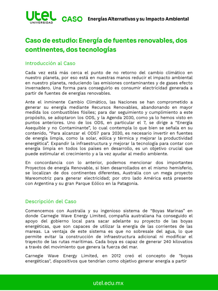 C3 M1ita113s | PDF | Energía renovable | Energía eólica