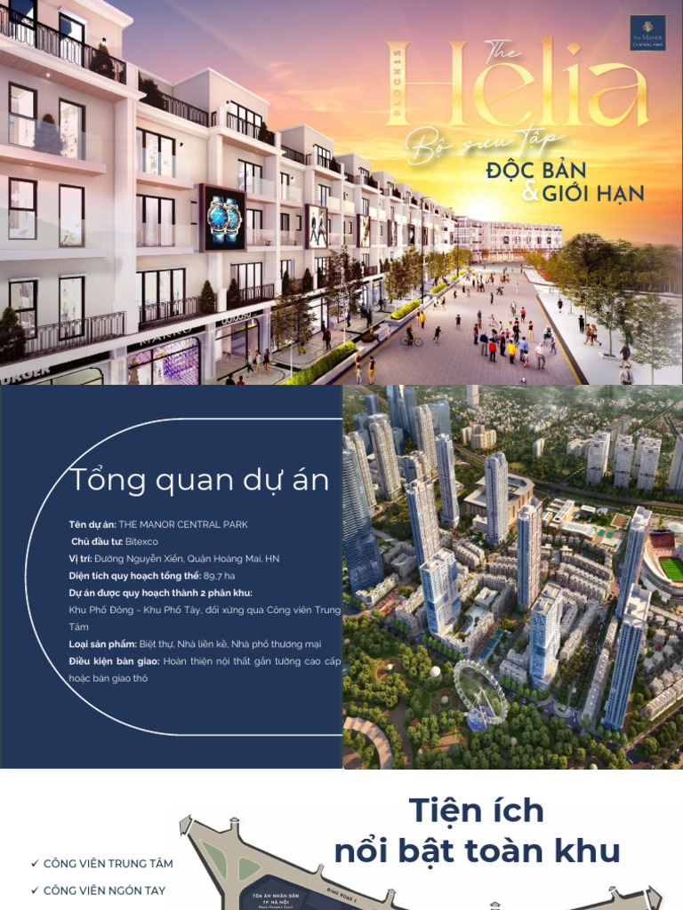 THÔNG TIN SƠ BỘ THE MANOR | PDF