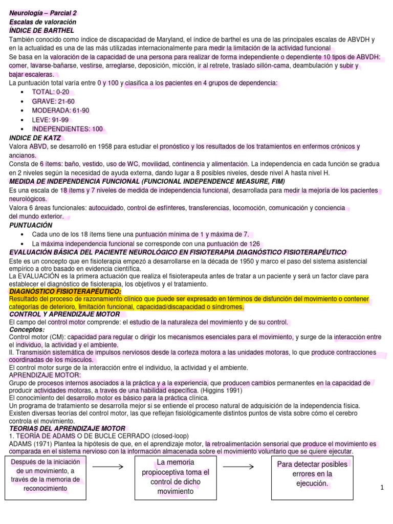 Neurología P2 2 | PDF | Memoria | Aprendizaje