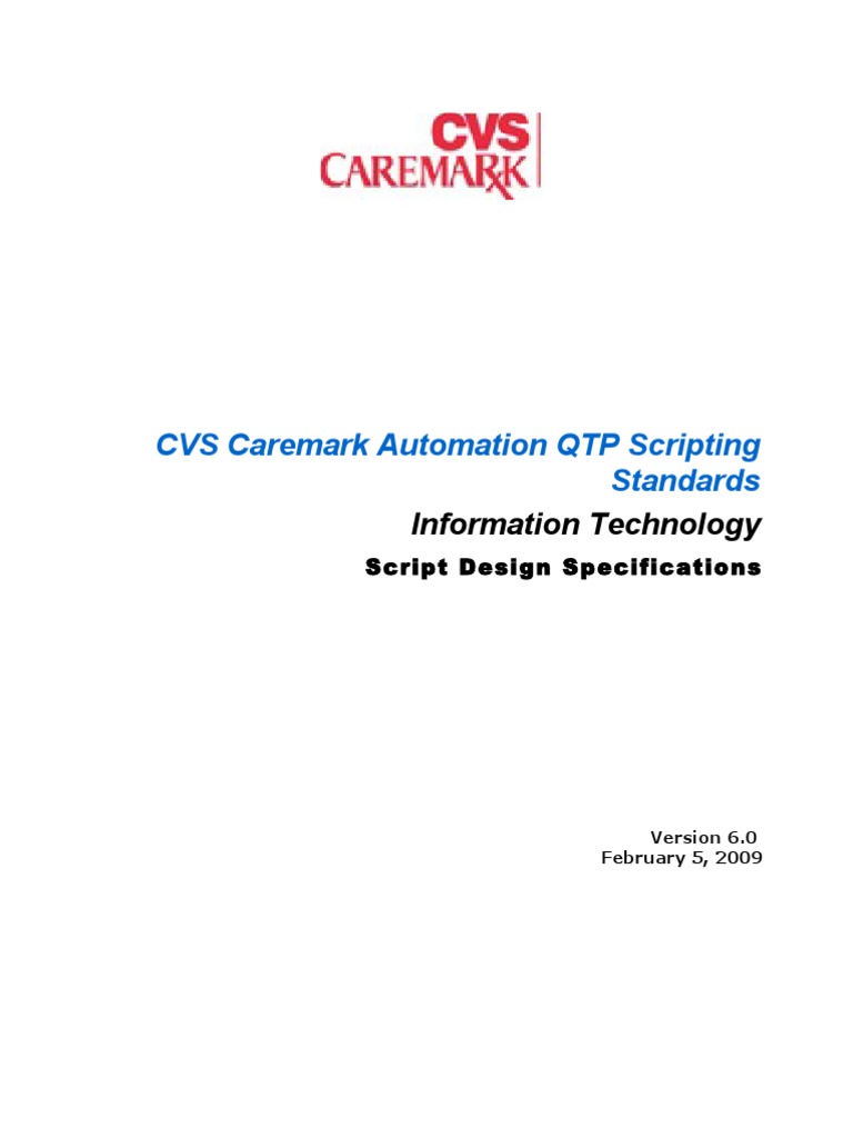 Scripting Standards V60 Pdf Subroutine Parameter Computer Programming 
