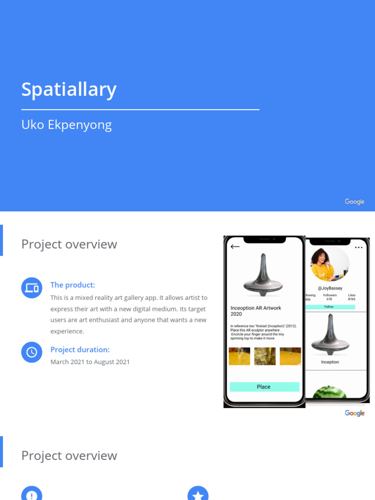 Example Google UX Design Certificate - Portfolio Project 1 - Case Study ...