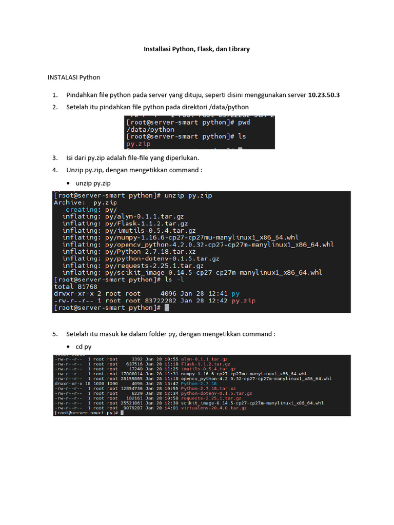 Instalasi Python | PDF